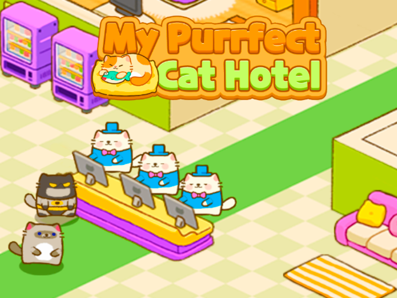 Mein Purrfect Cat Hotel 🕹️ Online auf Sgames spielen